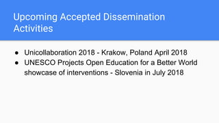 UNESCO Project in Uzbekistan: Open Education for a Better World | PPT