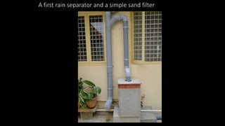 Some water management systems in Bengaluru - Principles of IUWM | PPTX