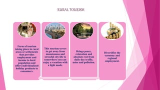 RURAL TOURISM: SCOPE AND CHALLENGES IN INDIAN CONTEXT | PPT