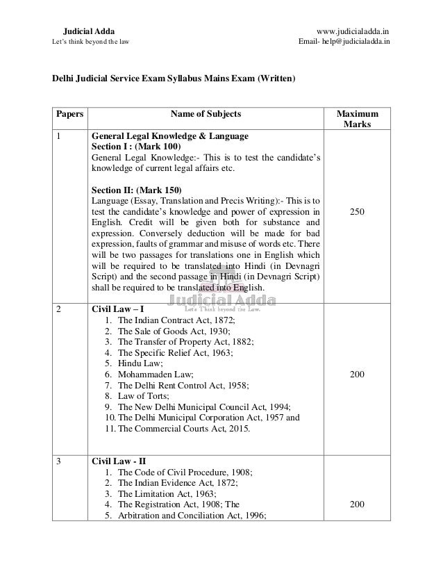 Delhi civil judge syllabus.pdf