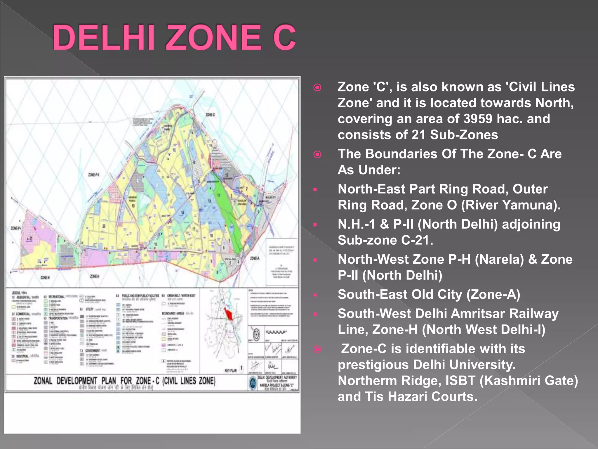 Delhi master plan | PPTX