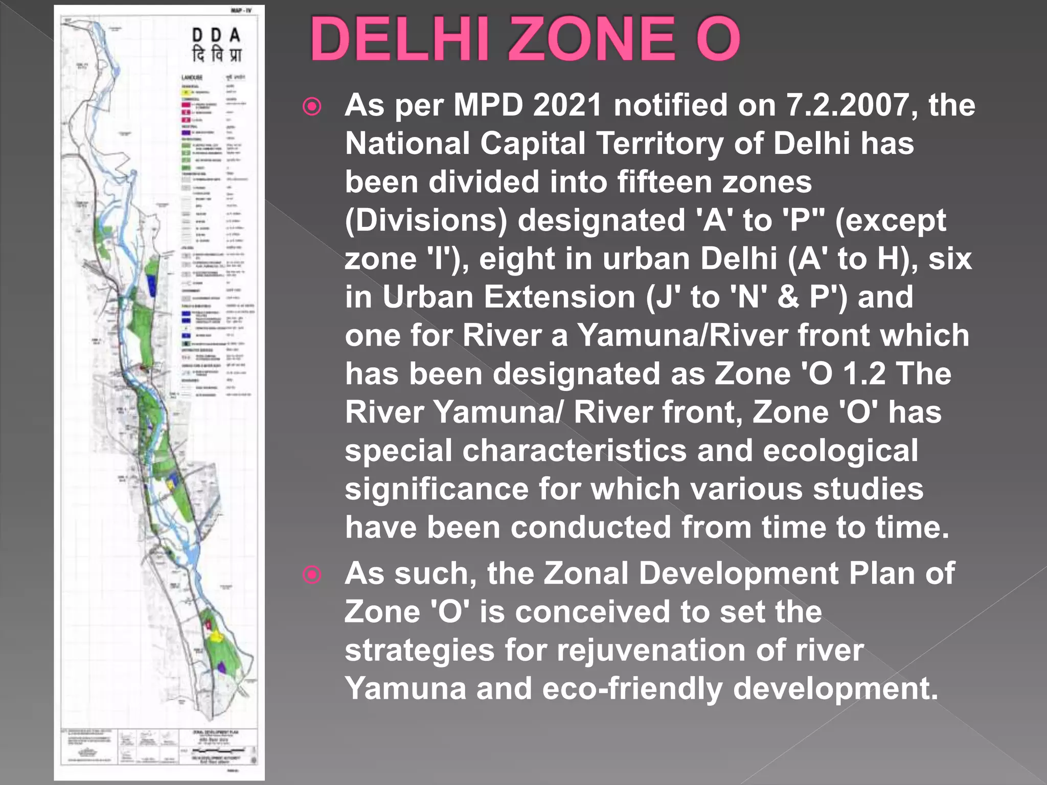 Delhi master plan | PPTX