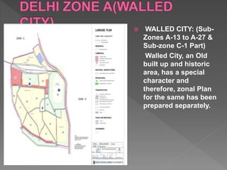 Delhi master plan | PPTX