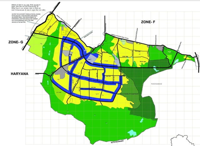 Delhi Master Plans and Zonal Maps | PDF