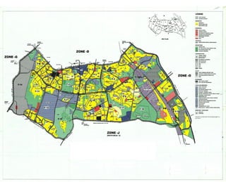 Delhi Master Plans and Zonal Maps | PDF