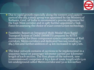 delhimetro | PPTX