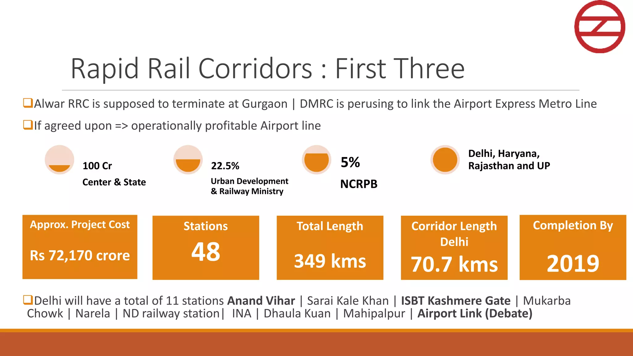 Infrastructure Management - DMRC Study | PPTX