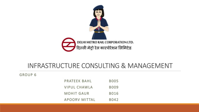 Infrastructure Management - DMRC Study | PPTX