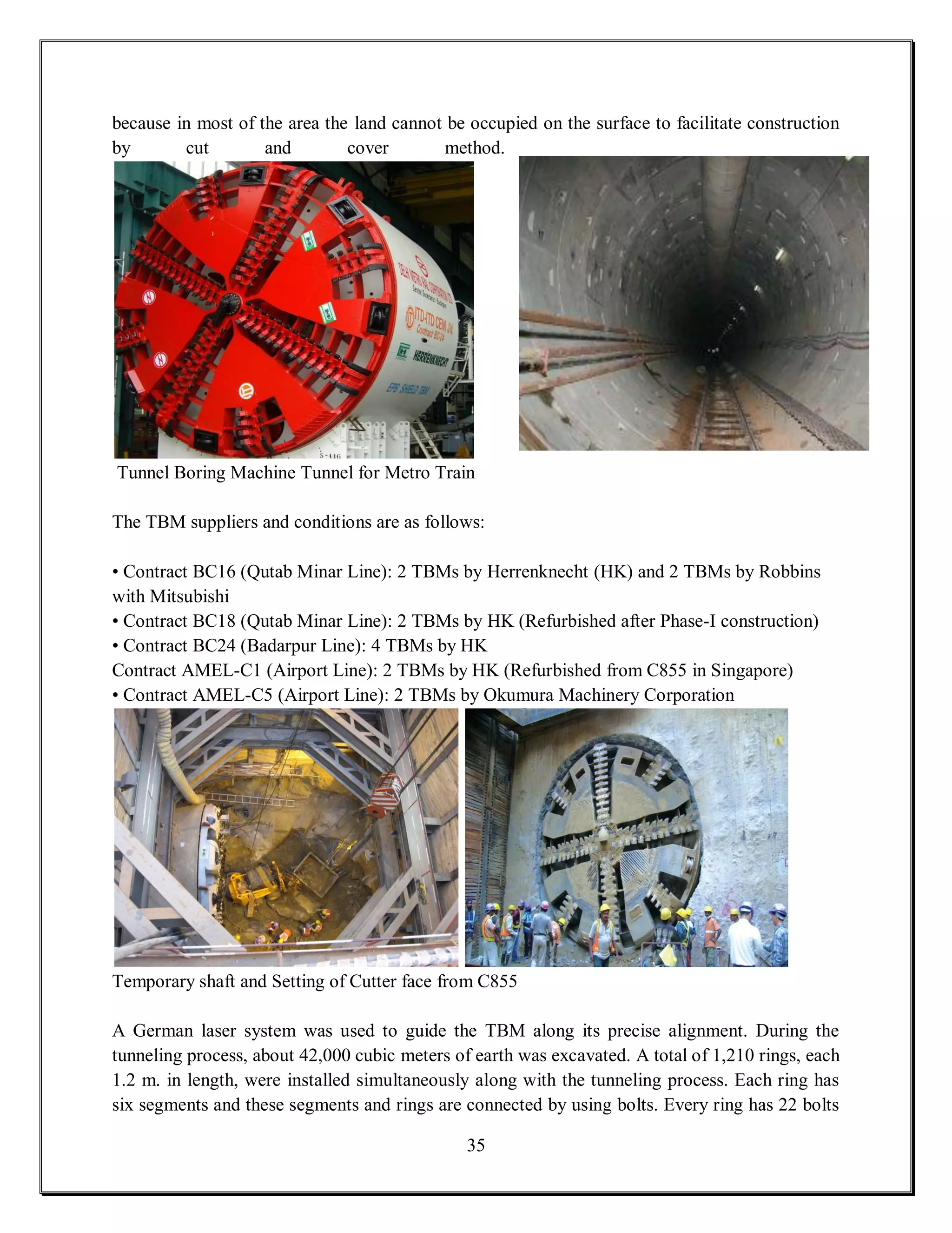 Delhi metro rail corporation project | PDF