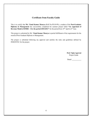 Delhi metro rail corporation project | PDF