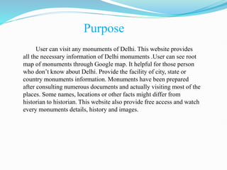Delhi monuments project basedpptfor .pptx