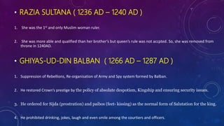 Delhi sultanate | PPT