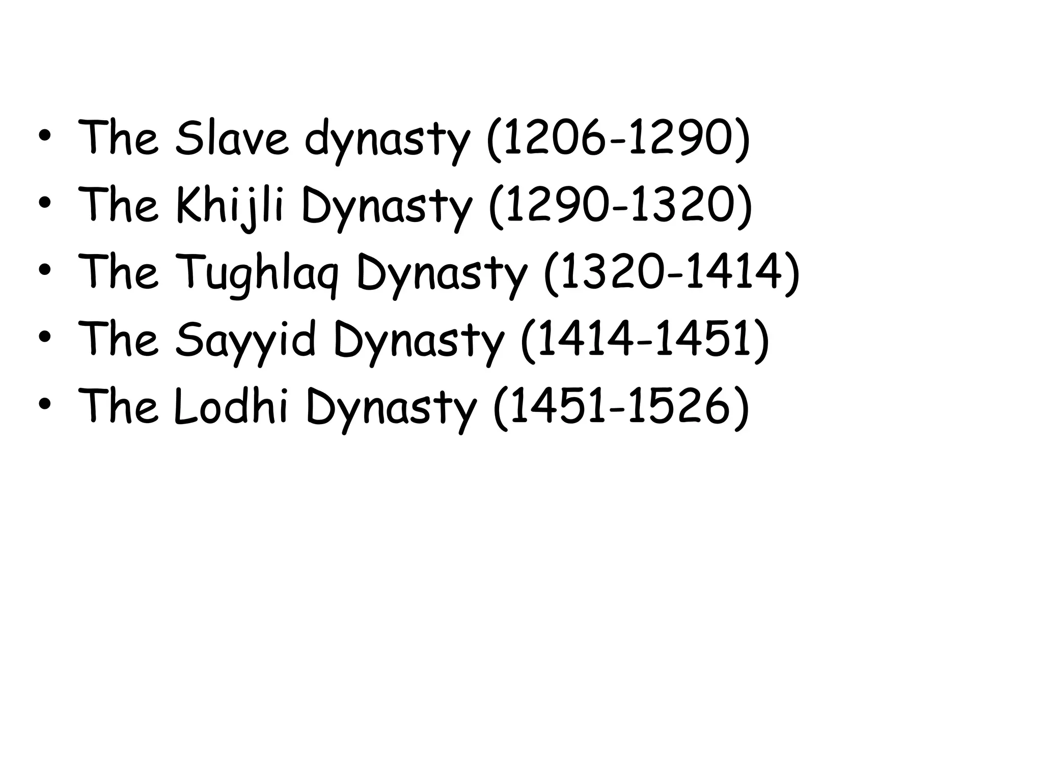 Delhi sultanate administration | PPT