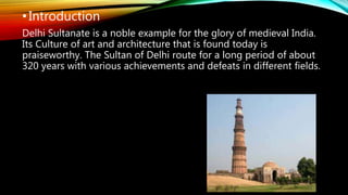 Delhi sultans | PPTX