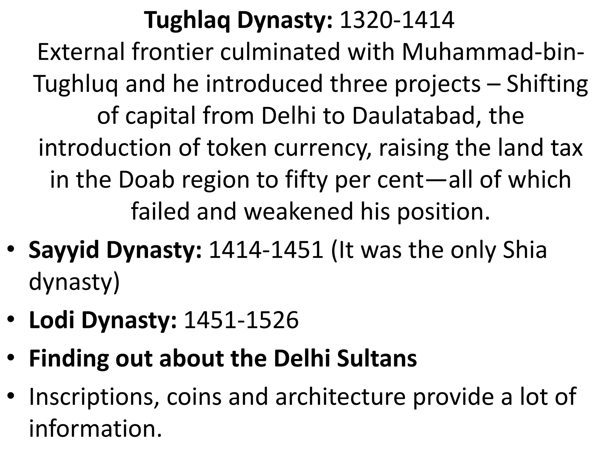 Delhi sultans history class 7 notes | PPTX