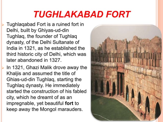 DELHI SULTANS AND THEIR MONUMENTS | PPTX | Islam | Religion & Spirituality