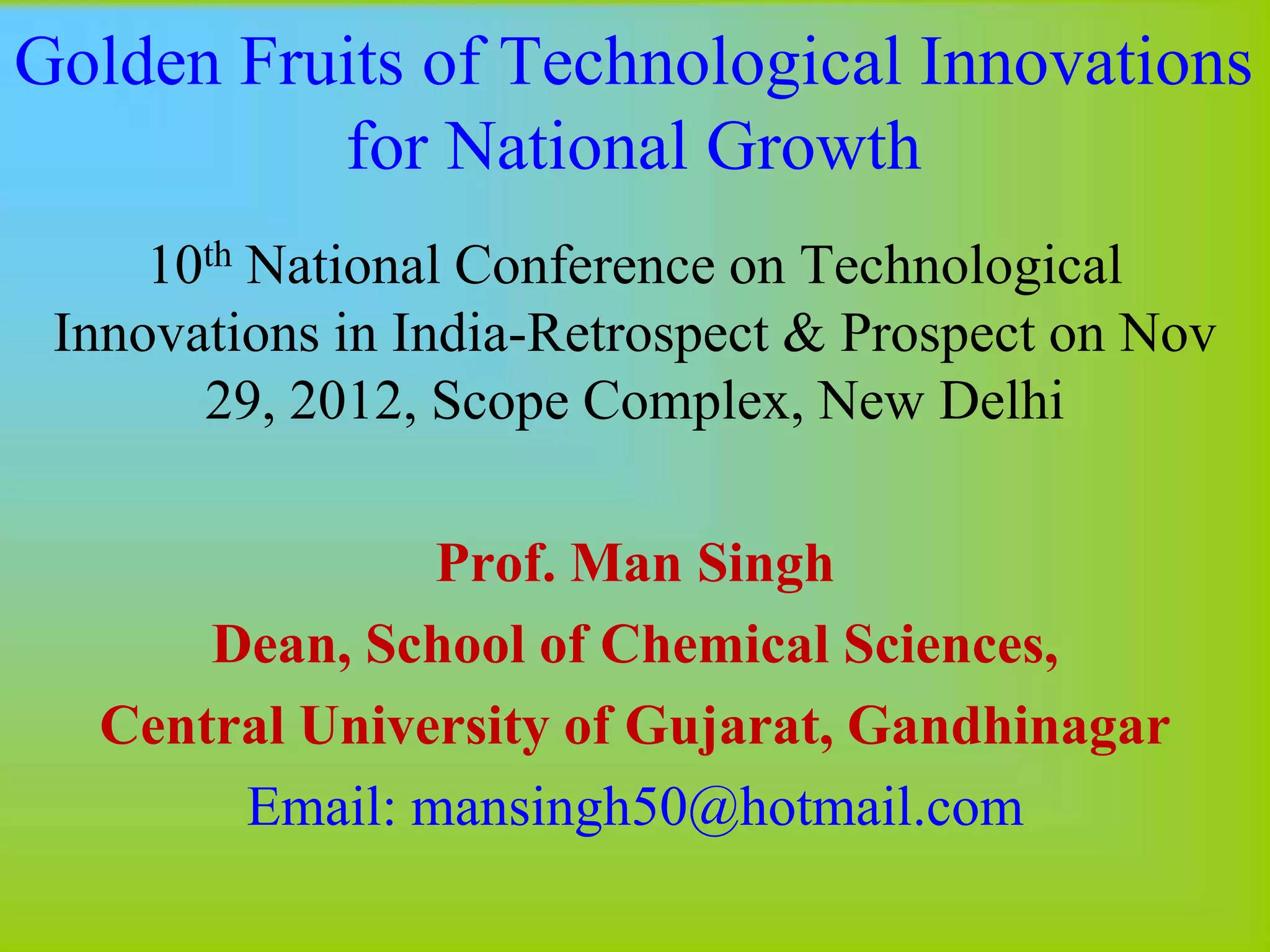 Inventions of survismeter and ManSingh Visionmeter | PPTX