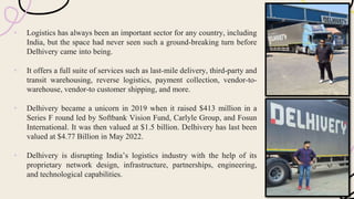 DELHIVERY FINAL pdfpptx analysis of delhivery with visite data | PPTX