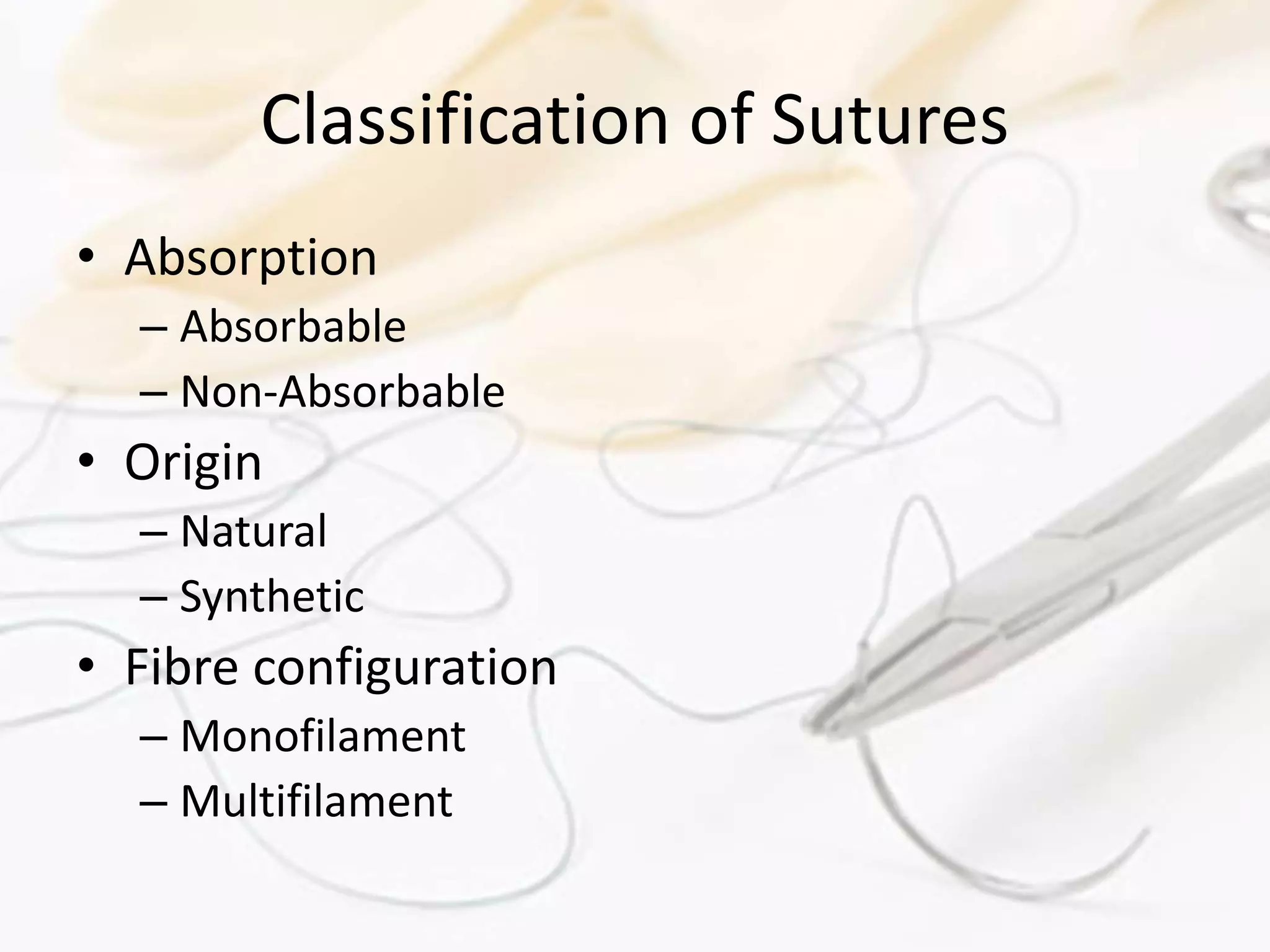 Suturing 101 - Basic Surgical Skills for Medical Students and Junior ...