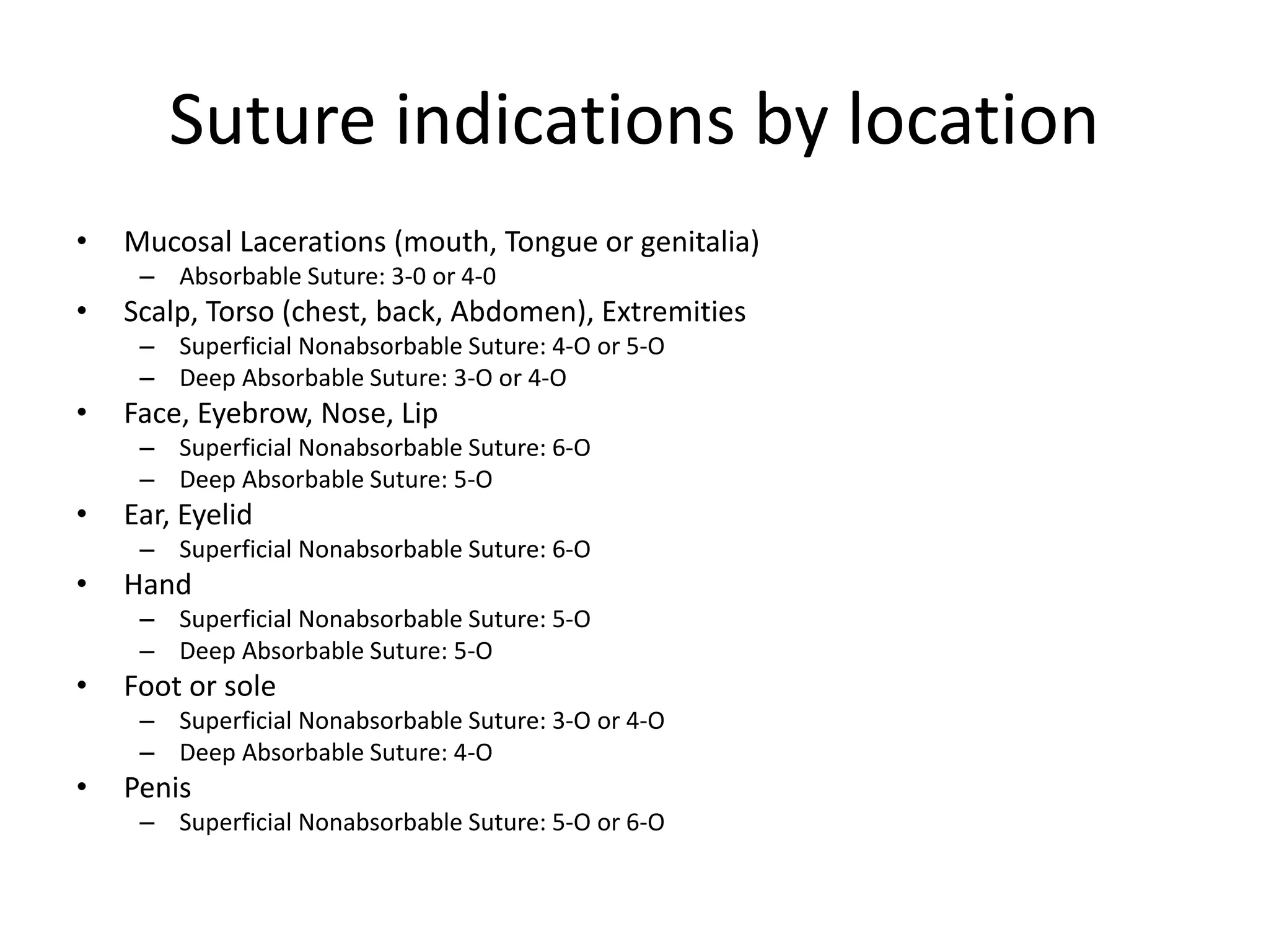 Suturing 101 - Basic Surgical Skills for Medical Students and Junior ...