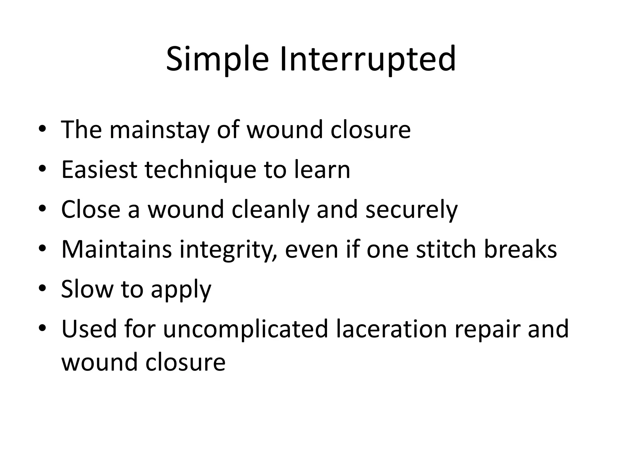 Suturing 101 - Basic Surgical Skills for Medical Students and Junior ...