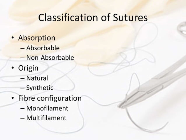 Suturing 101 - Basic Surgical Skills for Medical Students and Junior ...