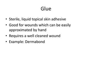 Suturing 101 - Basic Surgical Skills for Medical Students and Junior ...