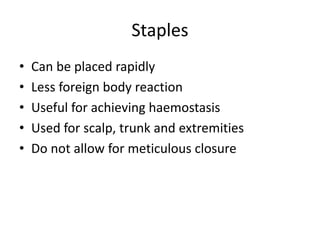 Suturing 101 - Basic Surgical Skills for Medical Students and Junior ...
