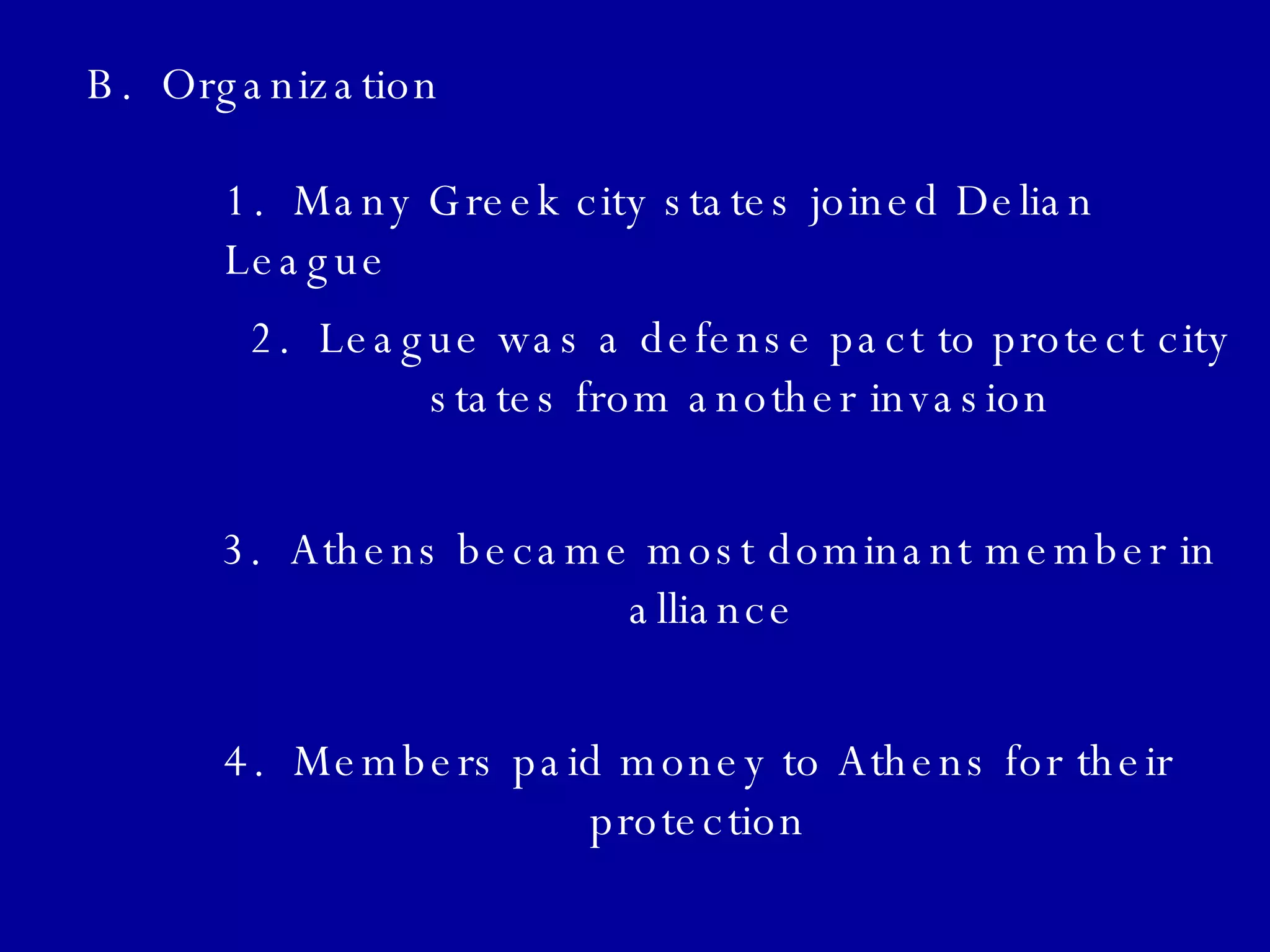 Delian And Peloponnesian League | PPT