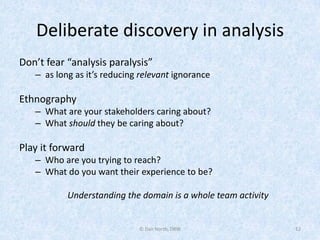 Deliberate discovery bddx | PDF