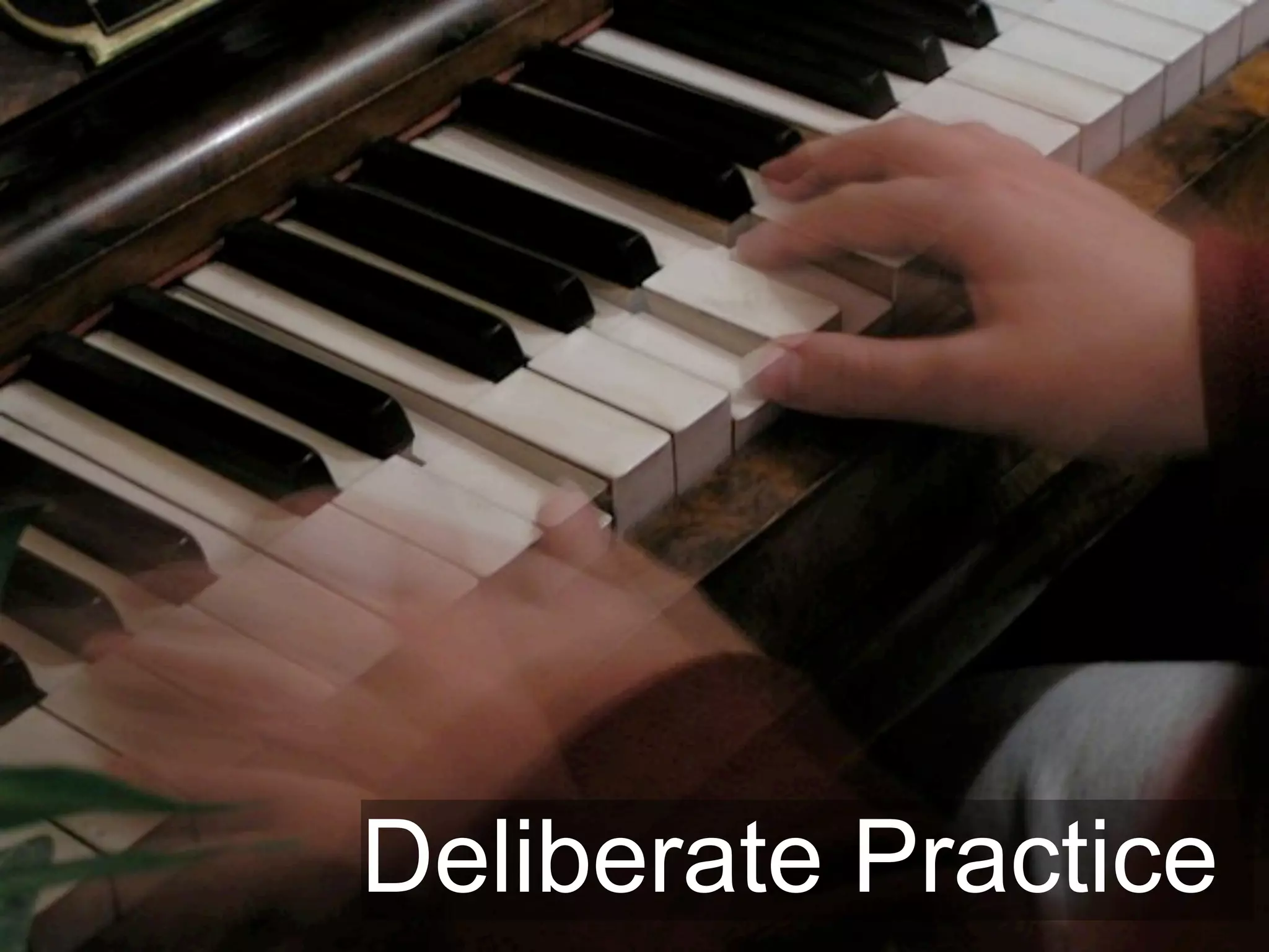 Deliberate Practice Agile2012 | PPT