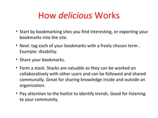 Delicious | PPT