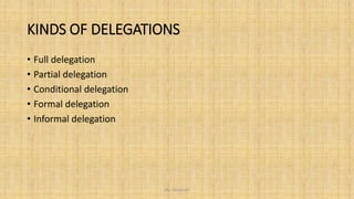 Deligation | PPT