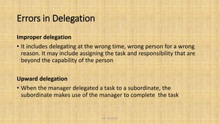 Deligation | PPT