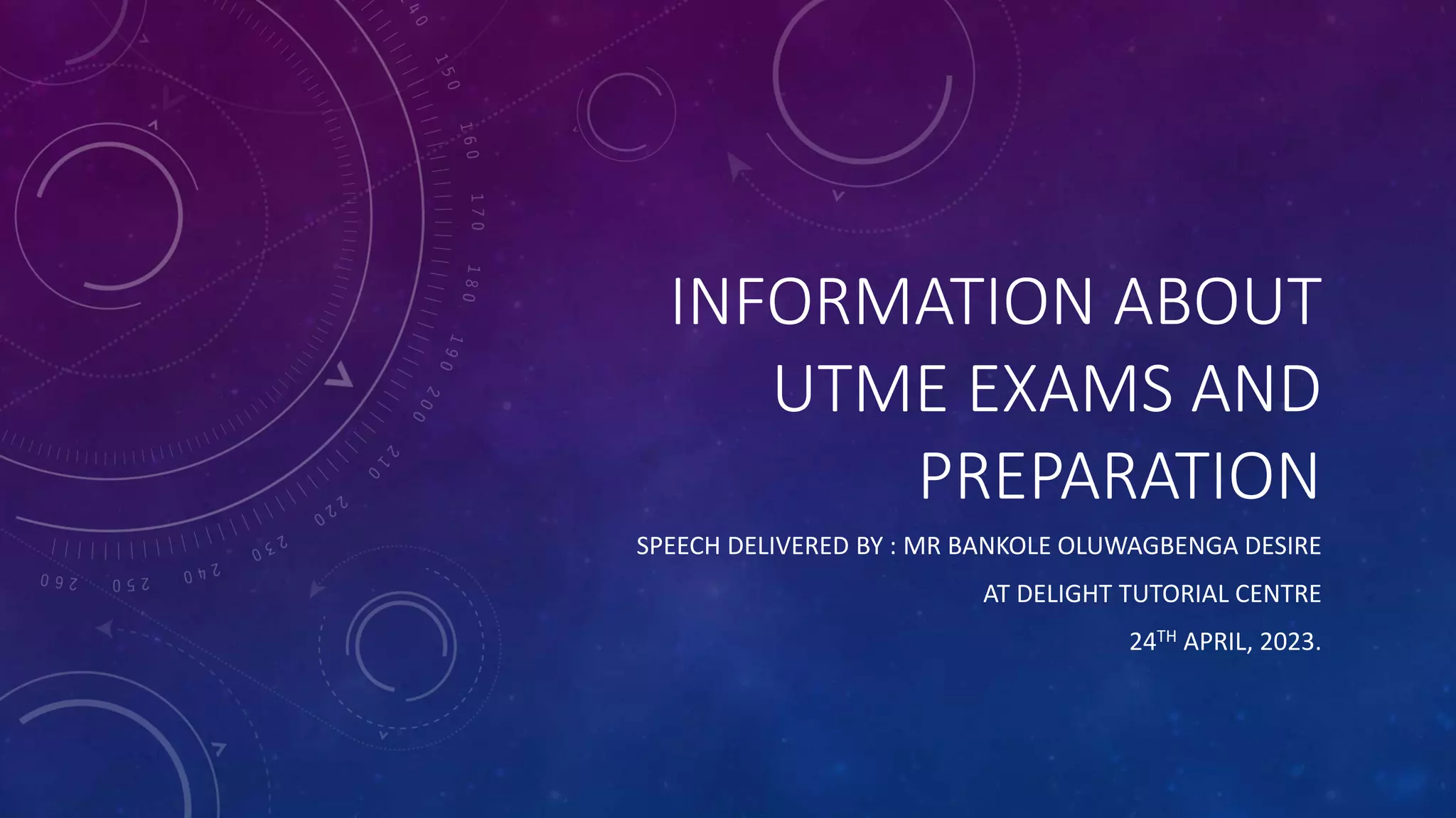 Delight Tutorial send forth party.pptx