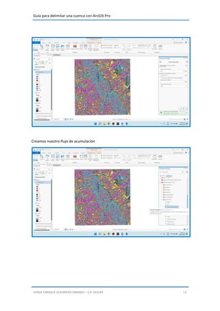 Delimitación cuenca - ArcGis Pro - Guía.pdf