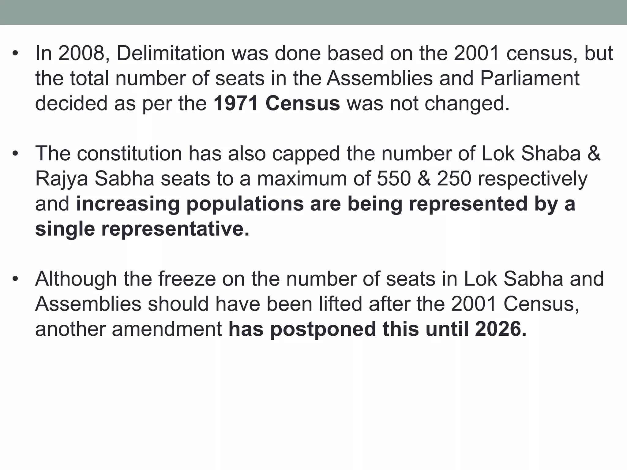 Delimitation commission of india | PPTX