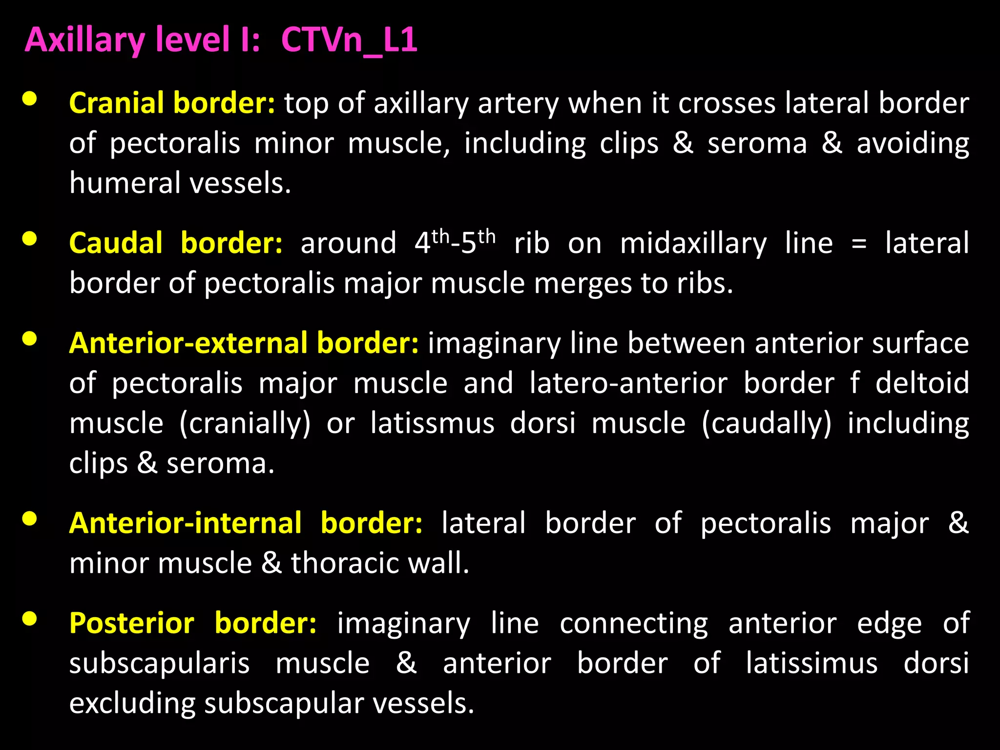 Delineation of breast cancer part iii | PPTX