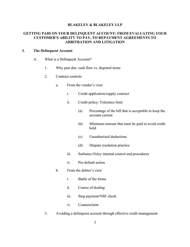 Delinquent Account Handout.Doc1