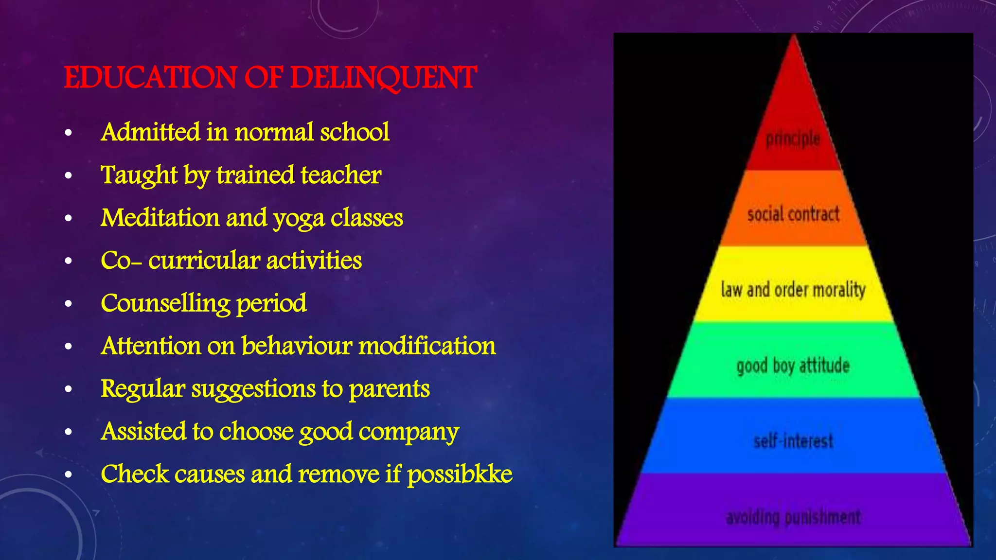 Delinquent children | PPTX