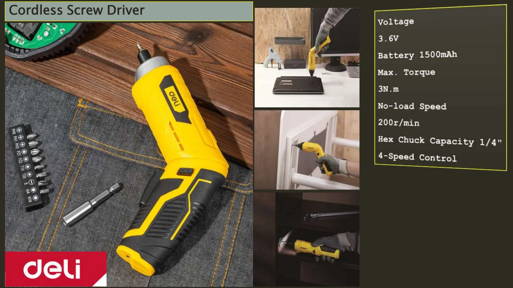 Deli Power Tools Training for my customers | PPT