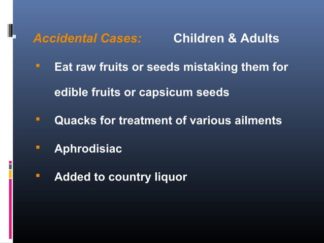 Deliriant poisons | PPT