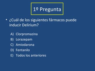 Delirium | PPT