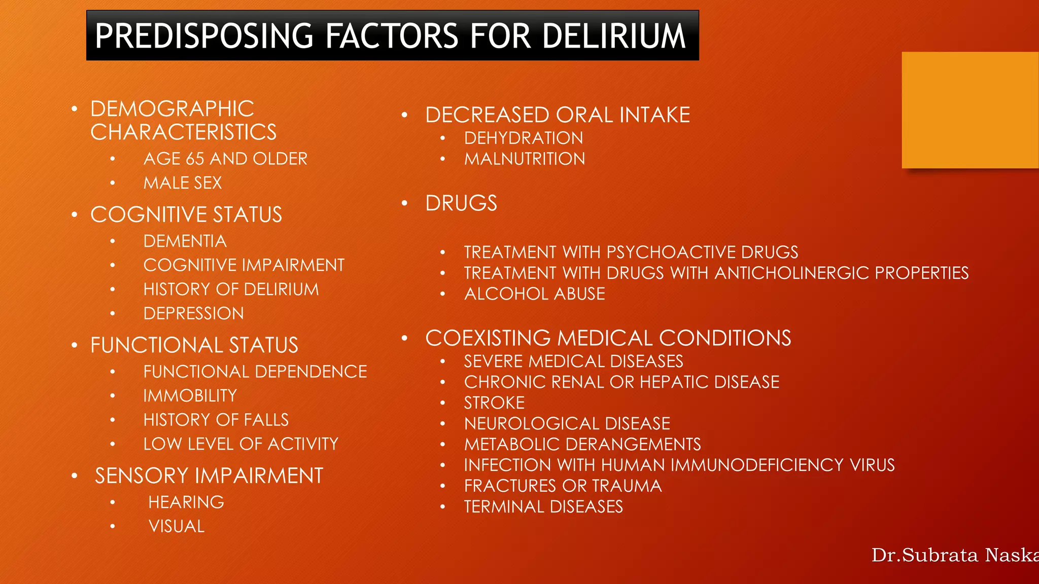 Delirium | PPTX