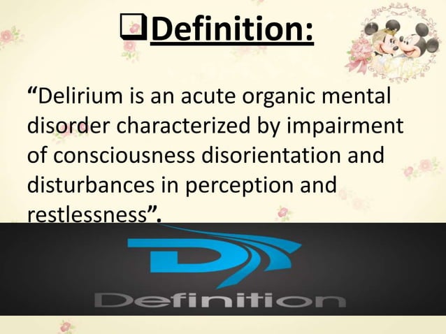 Delirium | PPTX