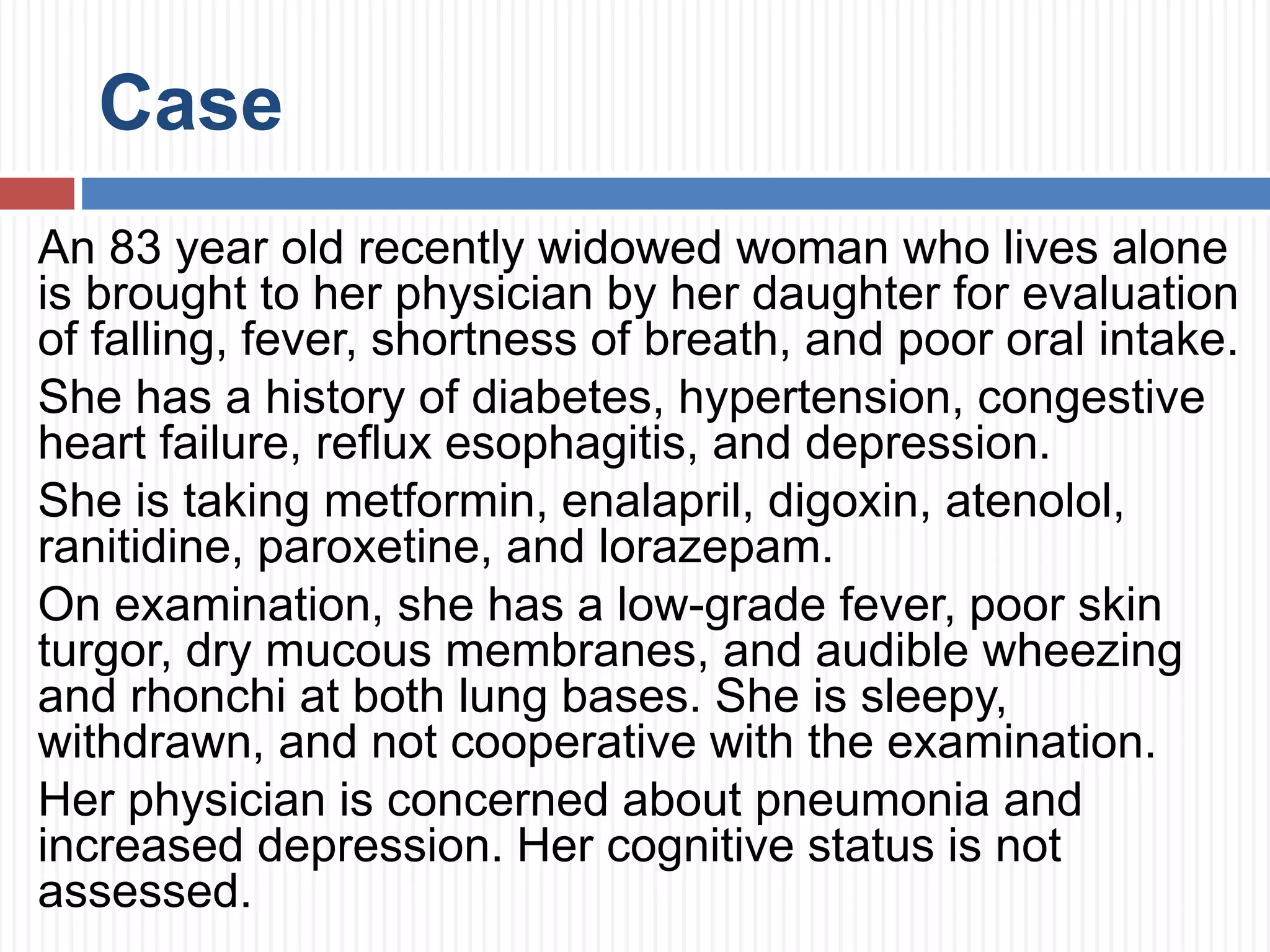 Delirium in elderly | PPTX