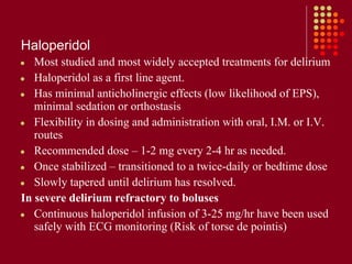 Delirium | PDF | Brain and Nervous System Disorders | Diseases and ...