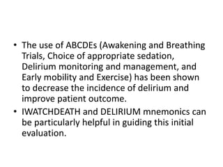 Delirium | PPTX