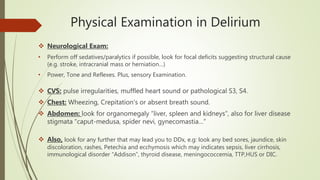 Acute Confessional State “Delirium” | PPTX