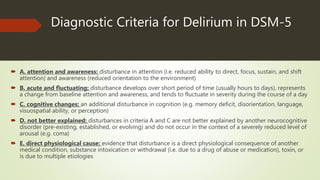 Acute Confessional State “Delirium” | PPTX